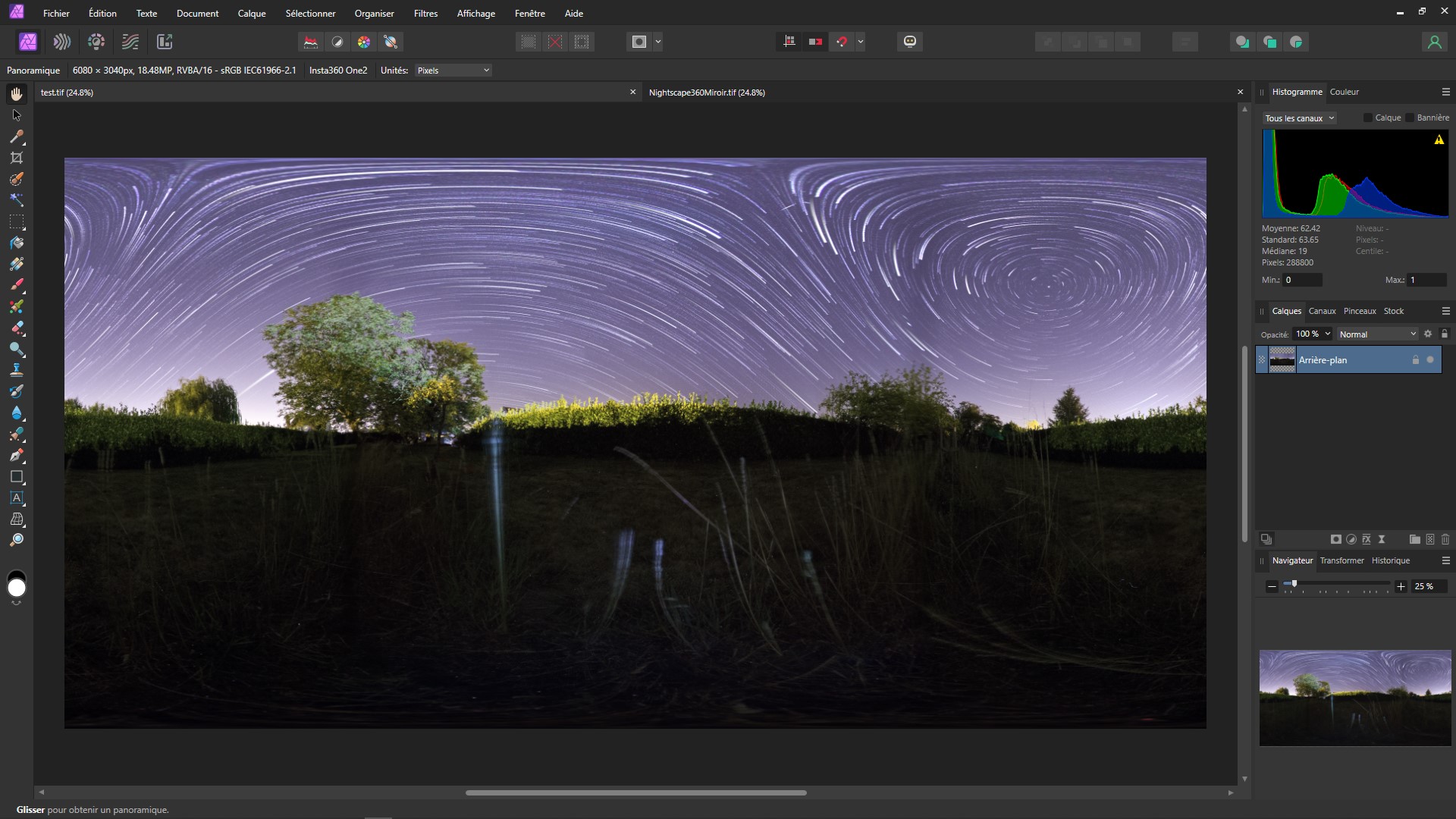Tinyplanet Startrail Tutorial Insta360 Community Forum