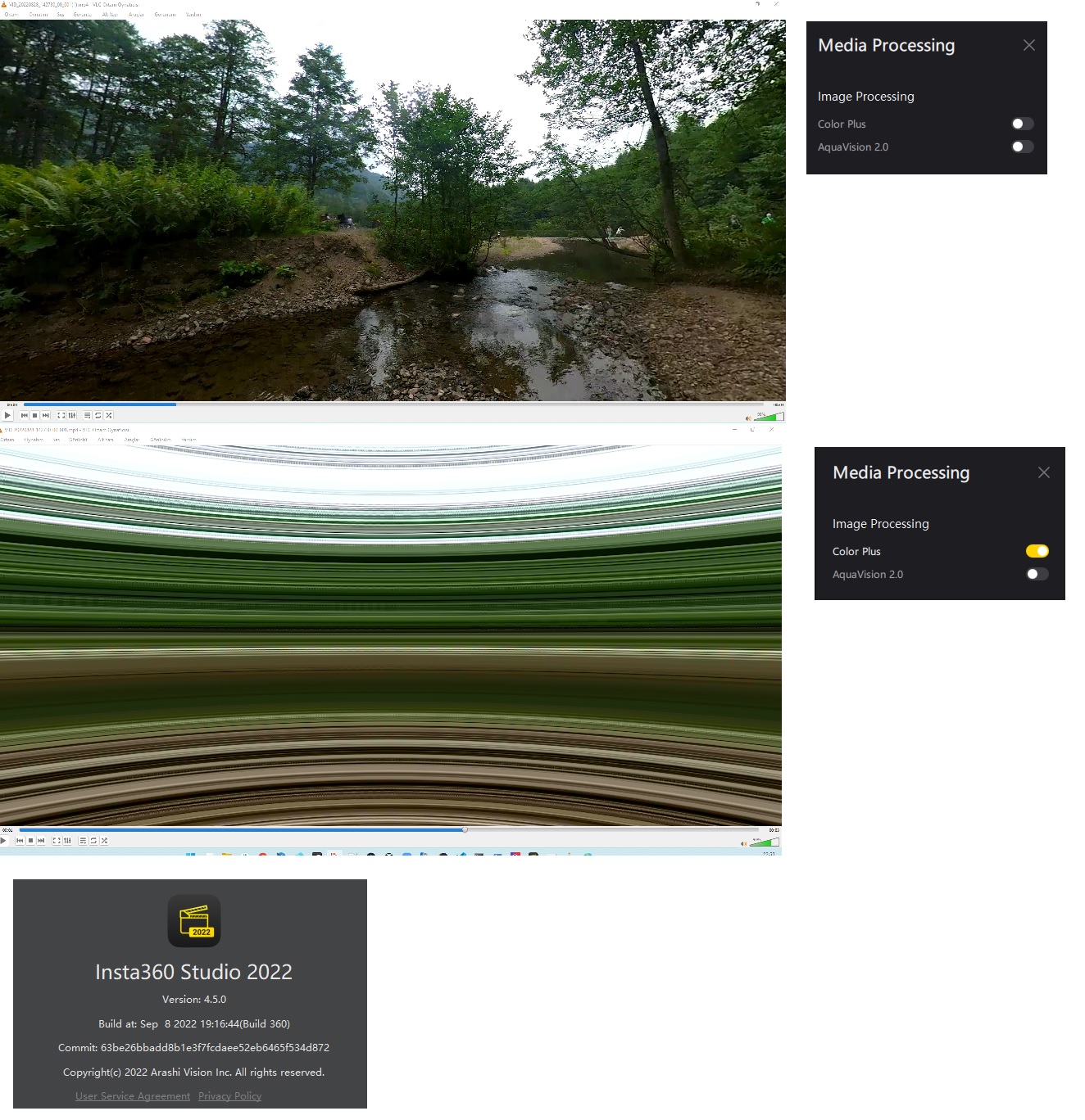 Studio 2022 360 video export Color Plus Problem - Insta360 Community Forum