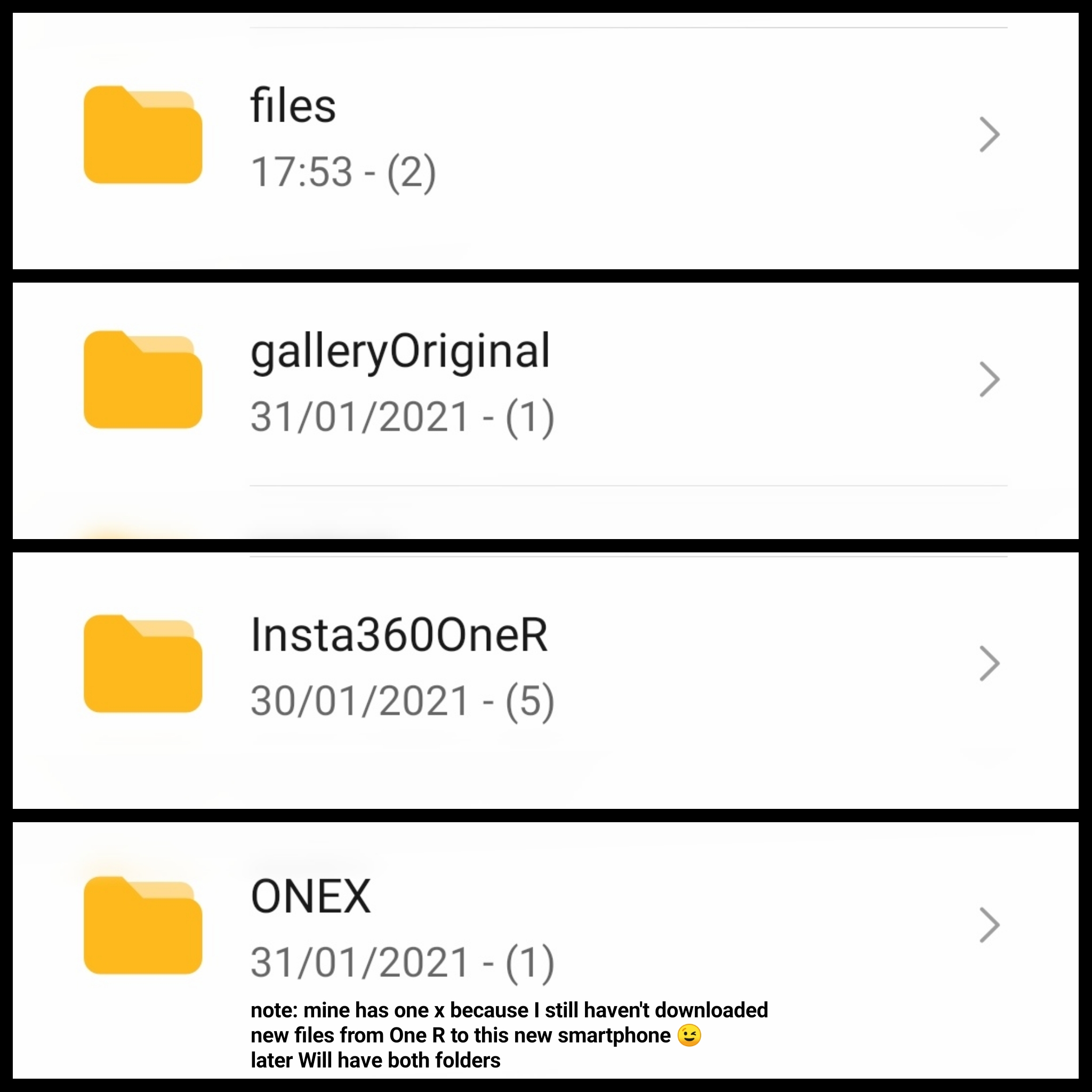 Tutorial - copying/ moving insta360 files from or onto your Android ...
