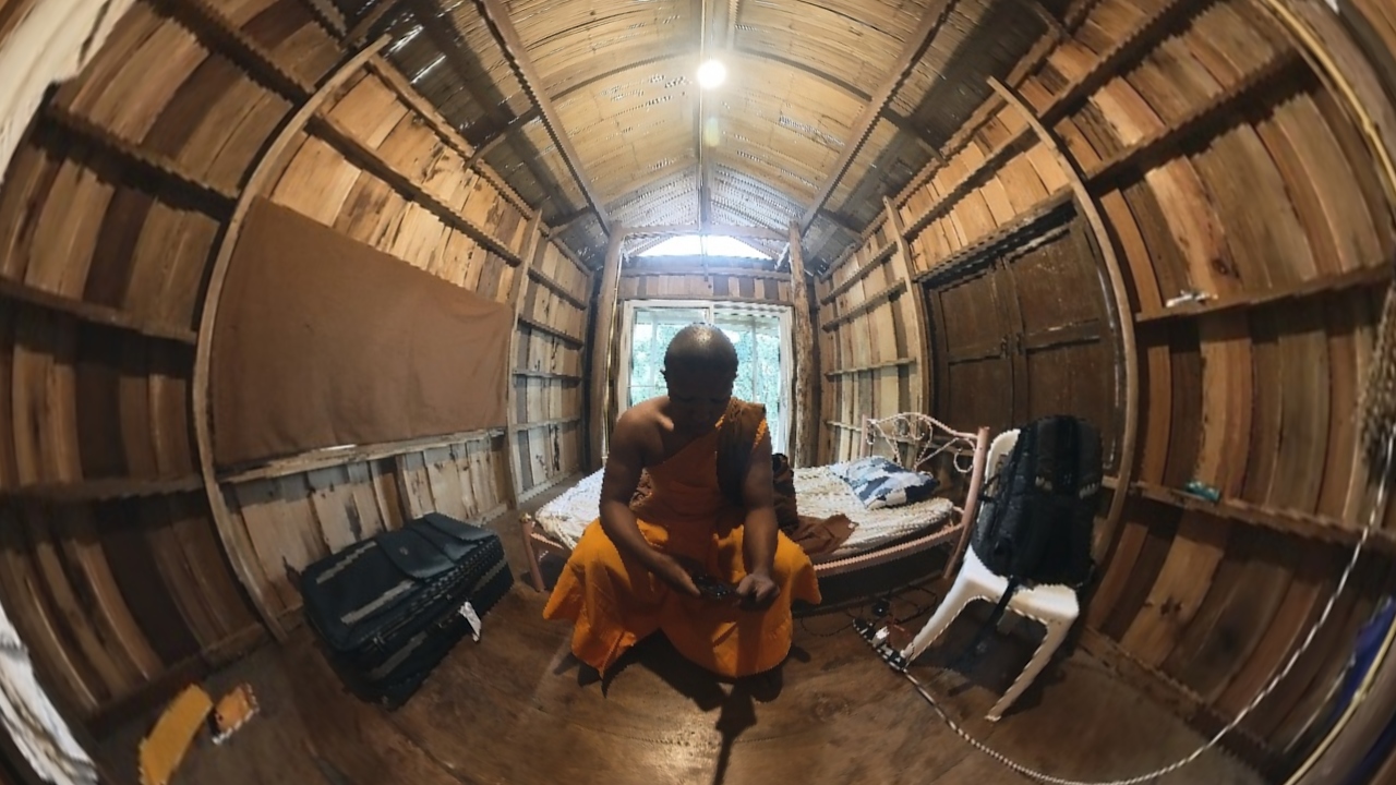 Monk Kuti - Pa Pae Meditation Retreat📍September 2023 - Insta360